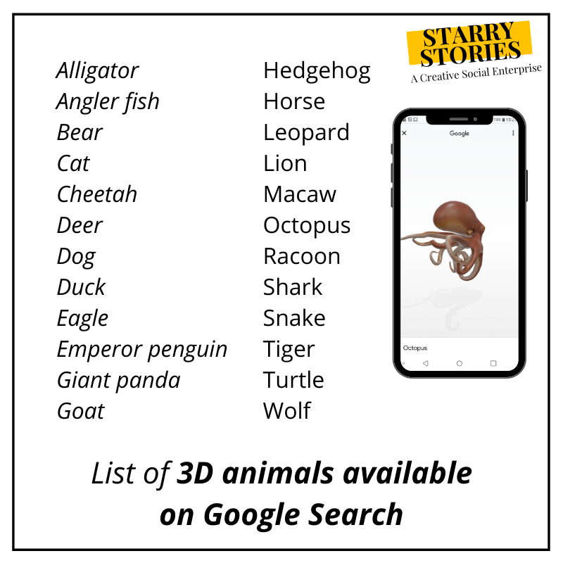 How To View 3D Animals On Google | Hands on Educational 3D Models
