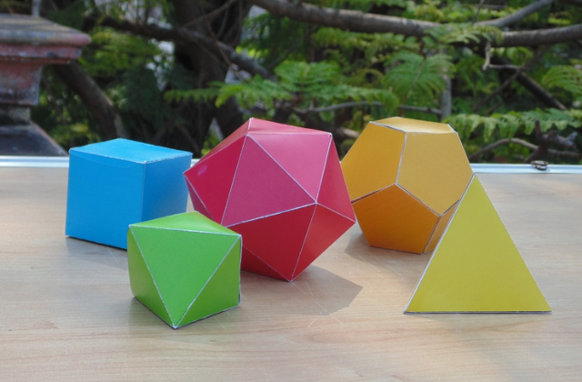 Platonic Solids - Activities, Quiz, Math and History | Starry Stories